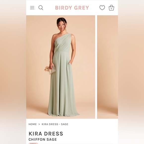Birdy Grey | Dresses | Birdy Grey Bridesmaid Dress Kira Dress Chiffon ...